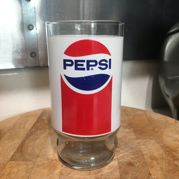Pepsi | Dining | Pepsi Vintage Drinking Glass | Poshmark